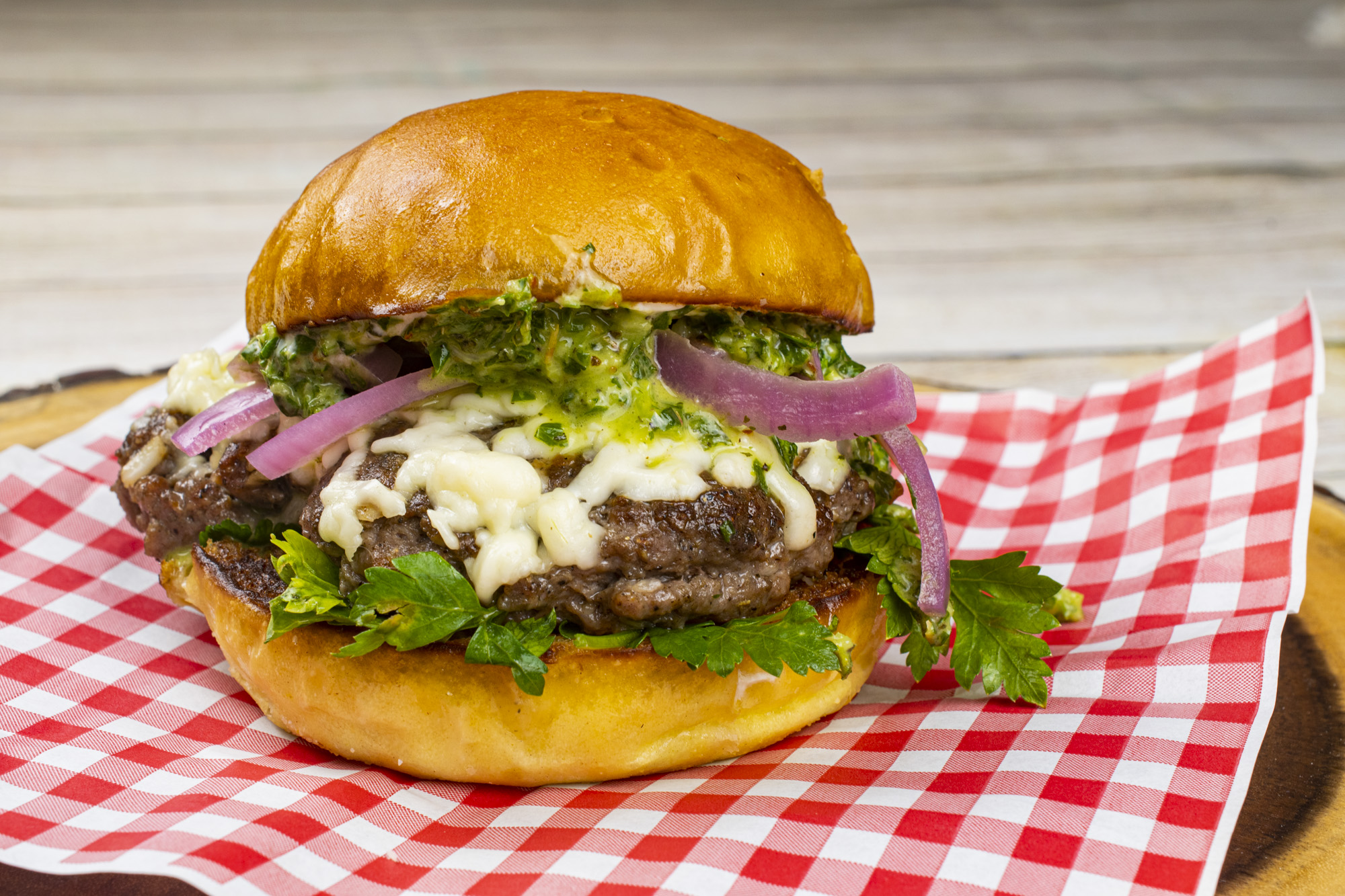 Lamb Burger | Raymond's Food