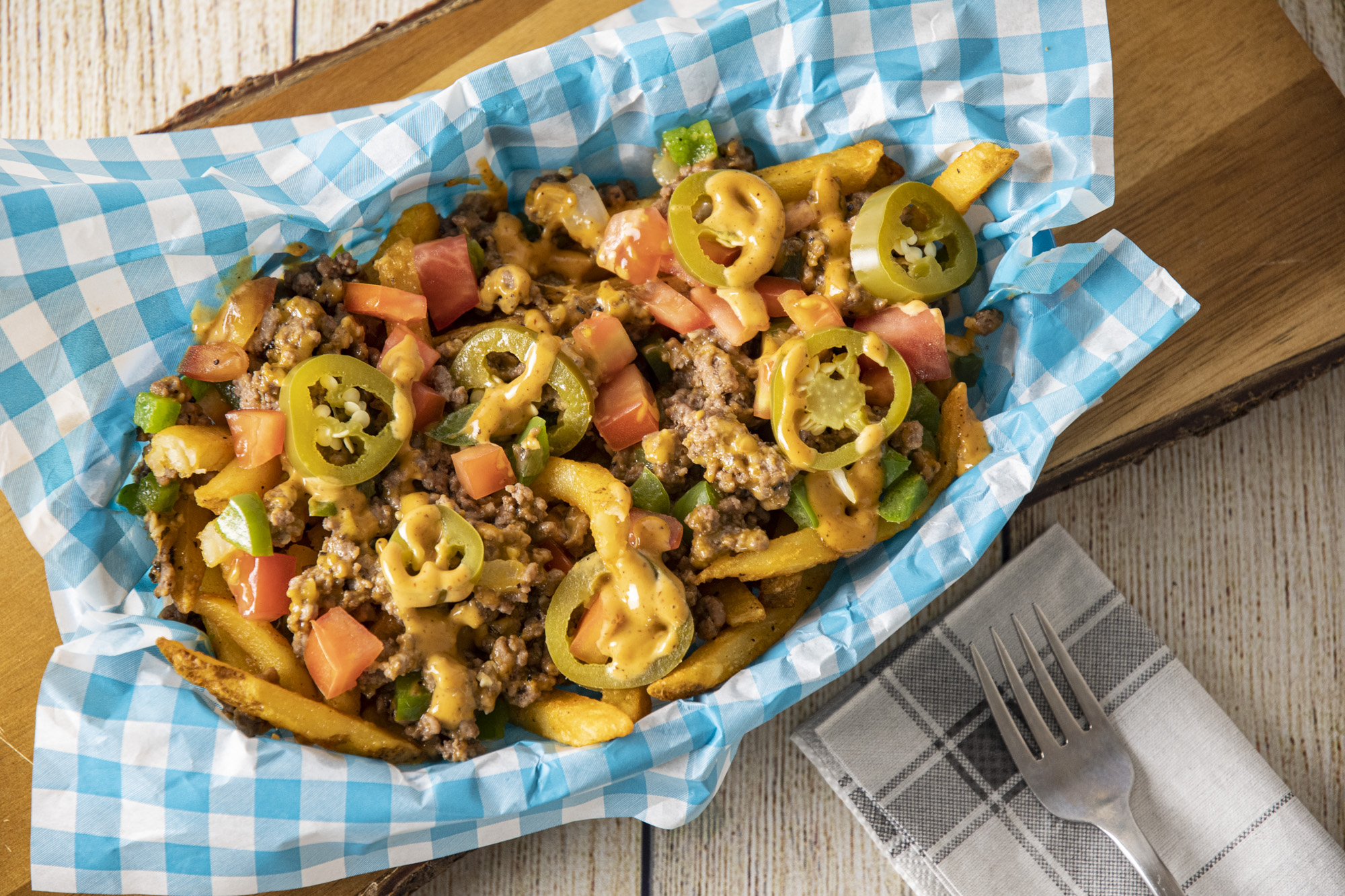 Chopped Cheese Fries